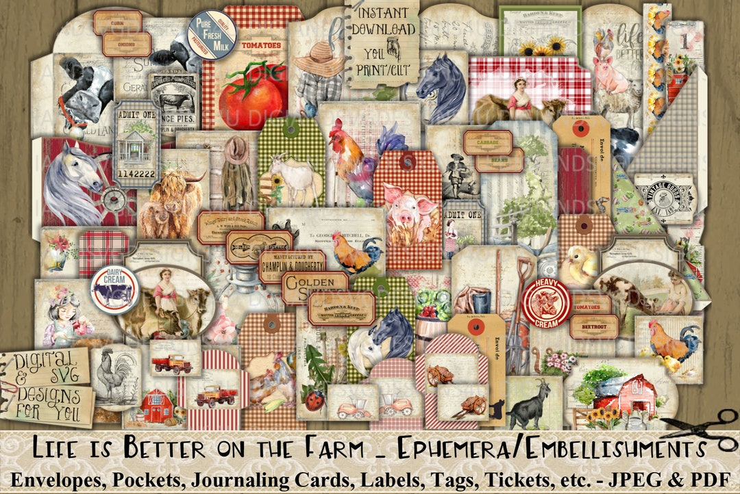 Life is Better, on the Farm, Ephemera, Farm Life, Country Living ...