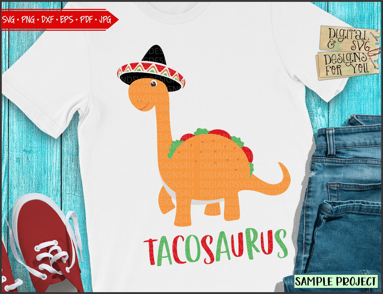 Taco Svg Instant Download Tacosaurus Taco-saurus Svg - Etsy