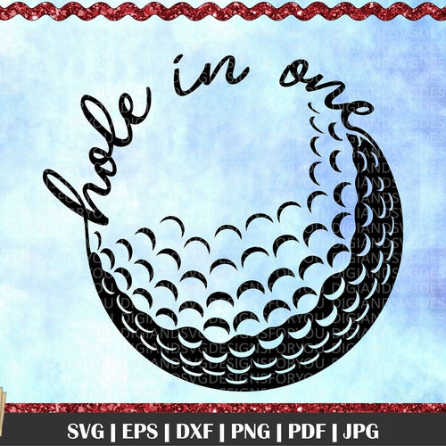 Golf Svg Hole in One Golf Quotes Golf Game Day Svg Game | Etsy