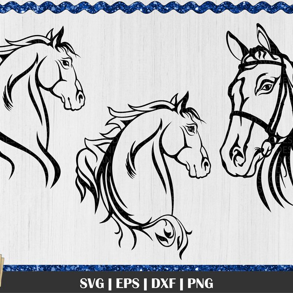 Stallion Svg - Etsy