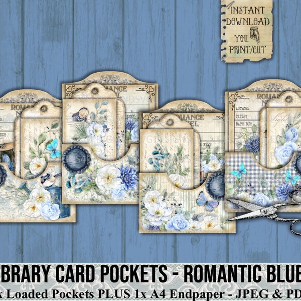 Library Cards - Etsy