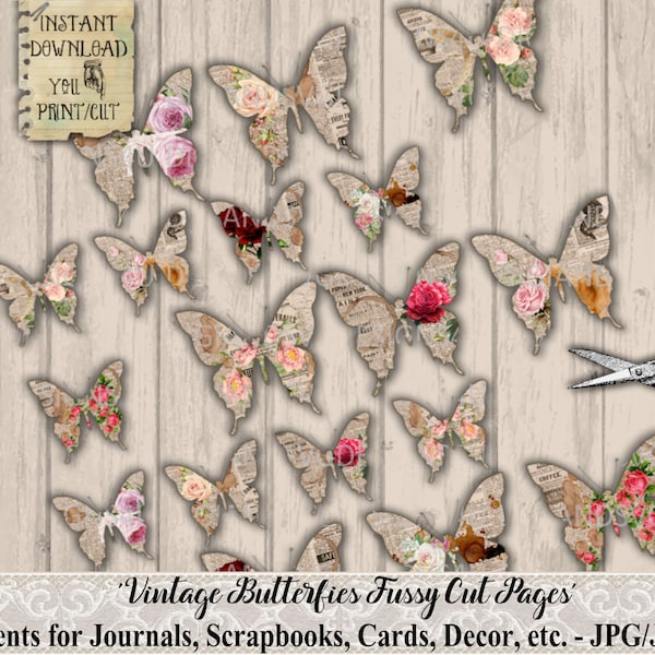 Decoupage Newspaper - Etsy