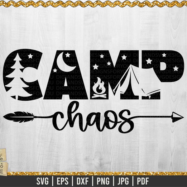 Camp Chaos Shirts - Etsy