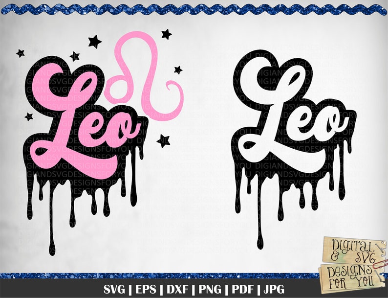 Dripping Leo Zodiac svg Leo svg lion svg Leo svg Leo zodiac svg Leo ...