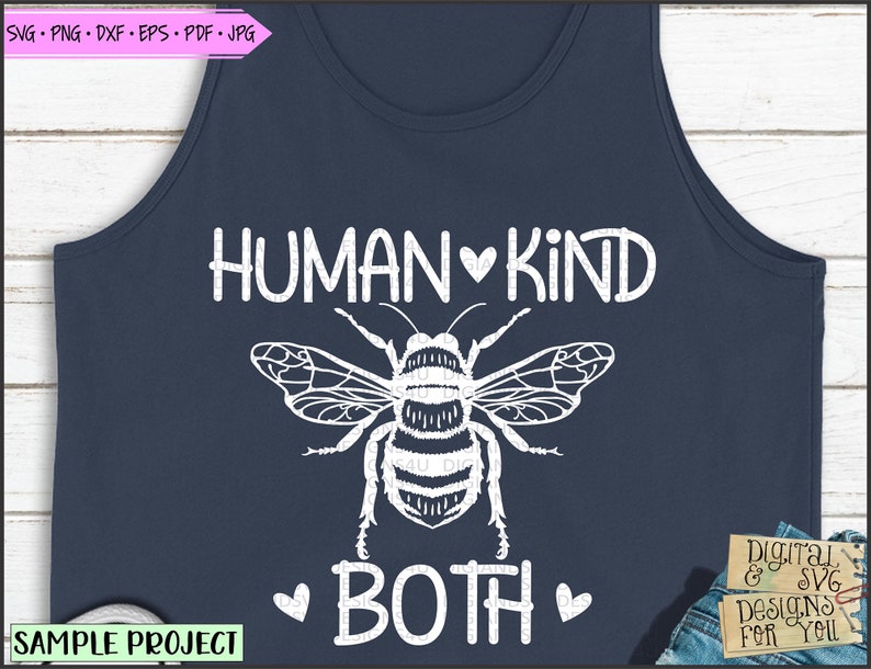 Humankind Be Both SVG Be Kind Svg Kindness SVG Kids Svg - Etsy