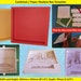 Cardstock / Paper Shadow Box Template 203mm X 203mm 8x8. Light Box 3d ...