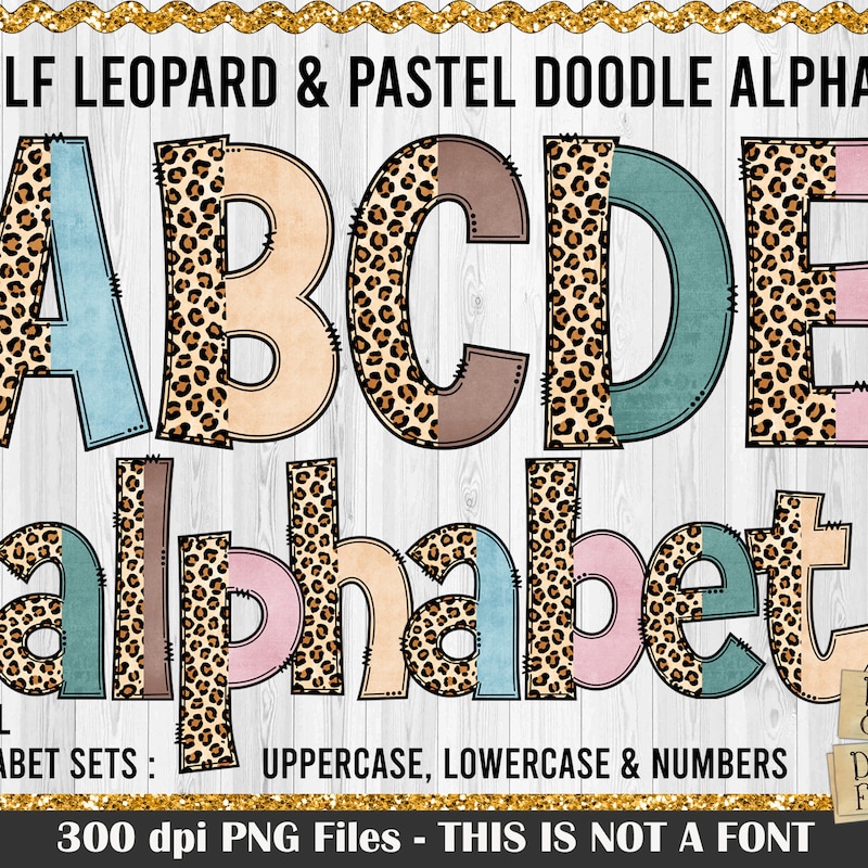 Pastel Leopard Print - Etsy