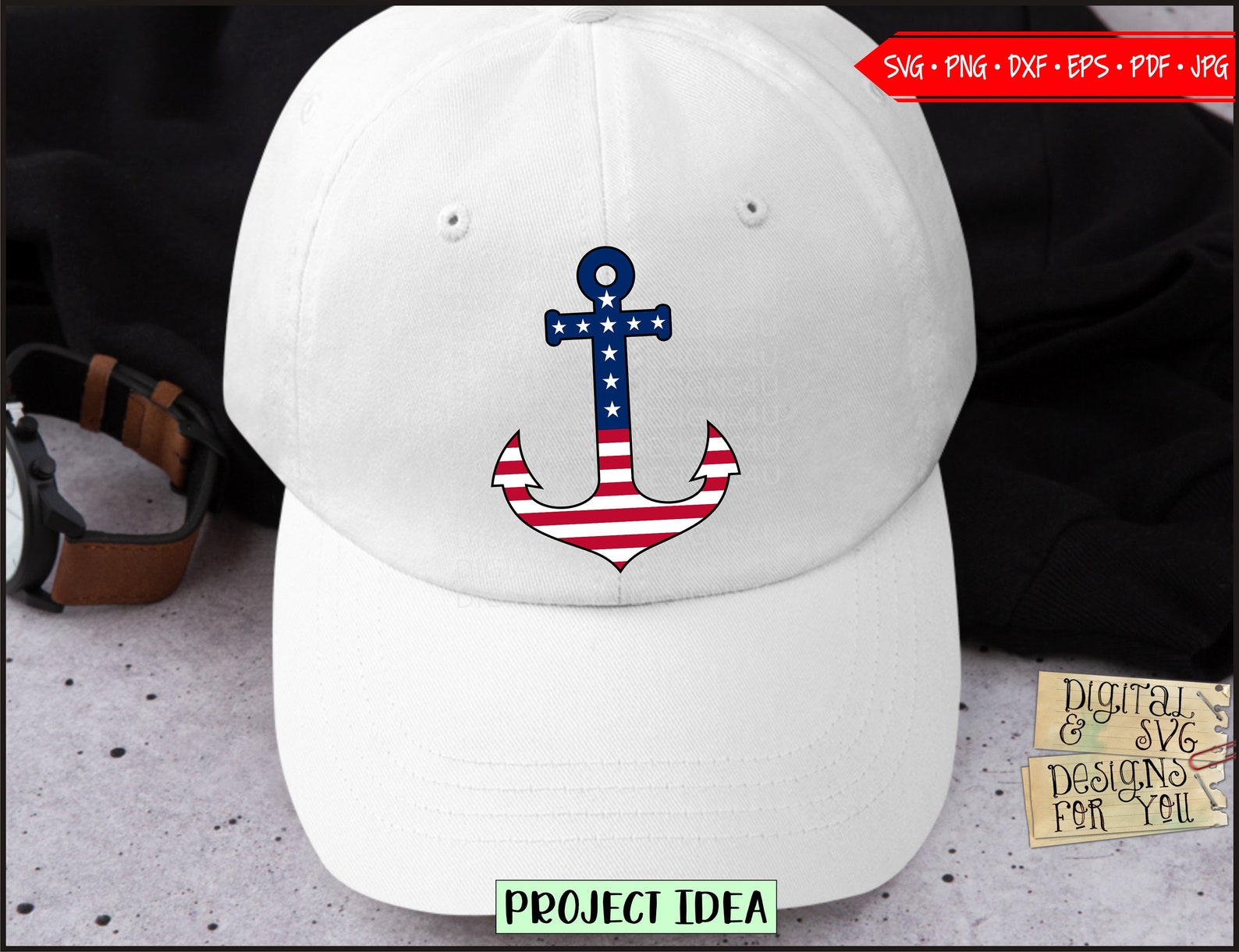 Anchor Monograms Svg Anchors Svg 4th of July Monograms - Etsy