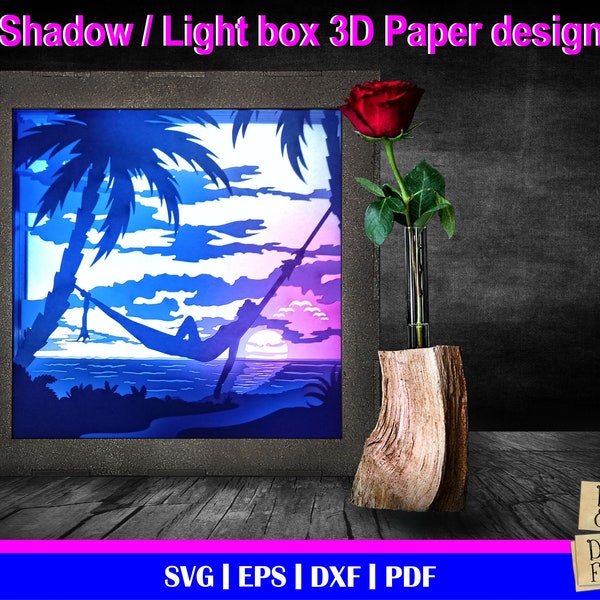 Shadow Box Svg - Etsy