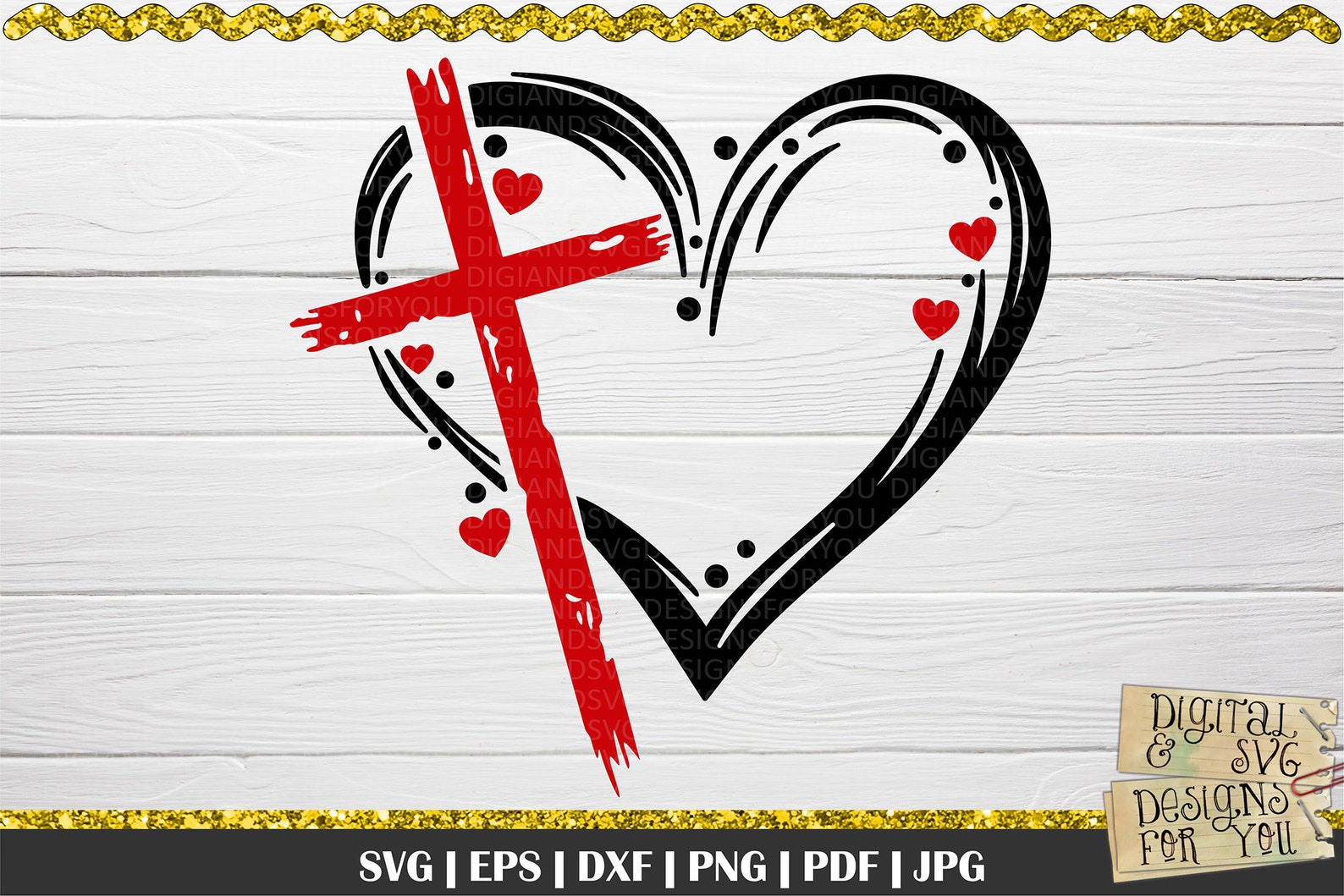 Heart With Cross SVG Heart Cross Svg Christian Svg Doodle - Etsy Finland