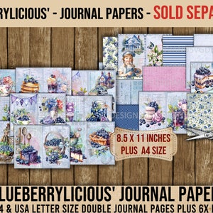 Blueberry-licious, Loaded Mason Jar, File Folder, Blueberries, Tags ...