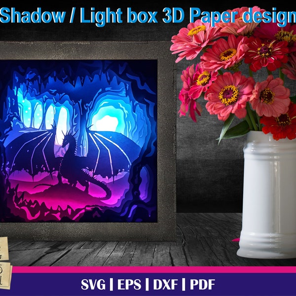 Light Box Template - Etsy