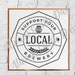 Support Your Local Coffee Shop Svg, Support Local Businesses Svg ...