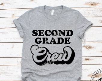 Second Grade Team Svg - Etsy