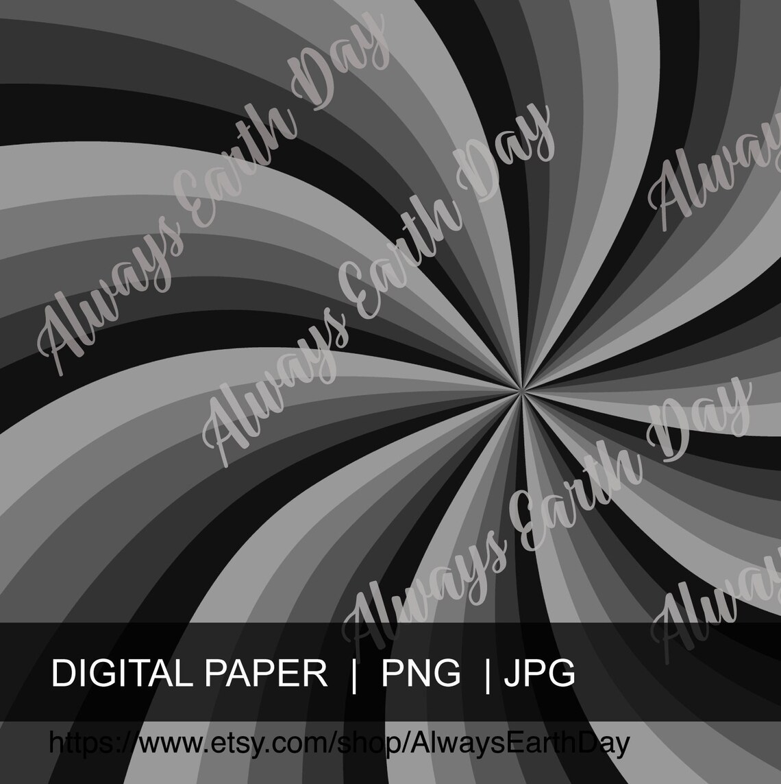 Retro Digital Paper, Sunburst Digital Paper, Retro Background, Retro ...