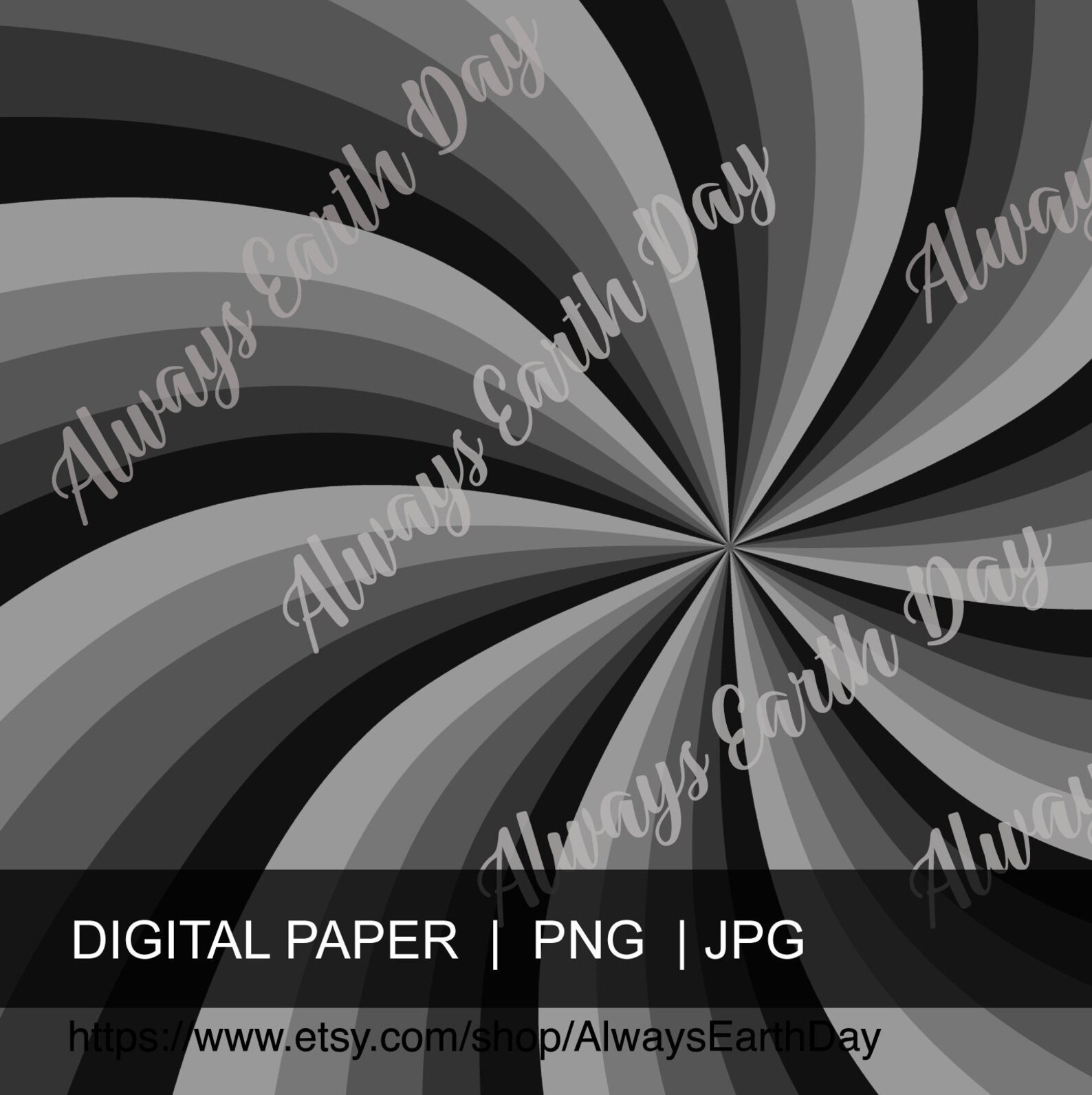 Retro Digital Paper, Sunburst Digital Paper, Retro Background, Retro ...