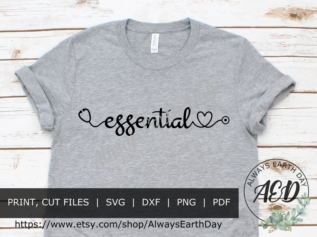 Essential Svg, Frontline Svg, Nurse Svg, Nurse Life Svg, Essential ...