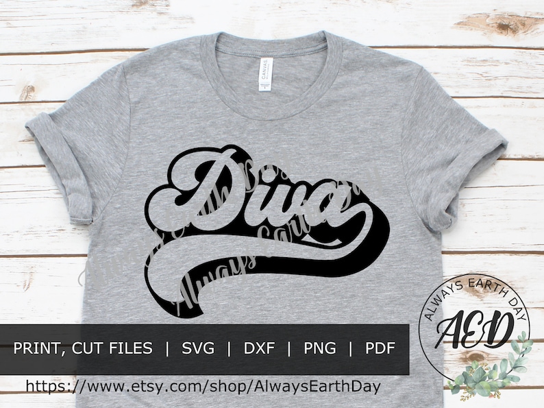 Diva Svg, Diva Shirt, Sassy Svg, Popular Svg, Boss Babe Svg, Birthday ...