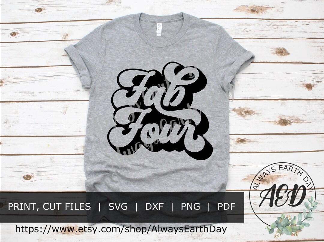 Fab Four Svg, Besties Svg, BFF Svg, Bridal Party Svg, Bridesmaid Svg ...