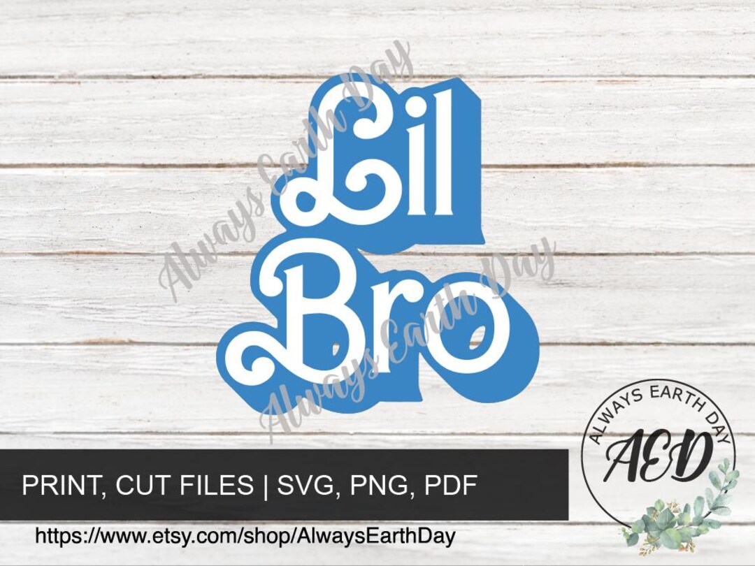 Lil Bro Svg, Lil Bro Shirt Svg, Baby Announcement Svg, Baby Brother ...
