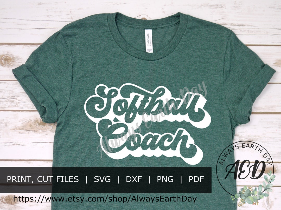 Softball Coach, Svg, Coach Svg, Softball Svg, Sports Svg, Game Day Svg ...