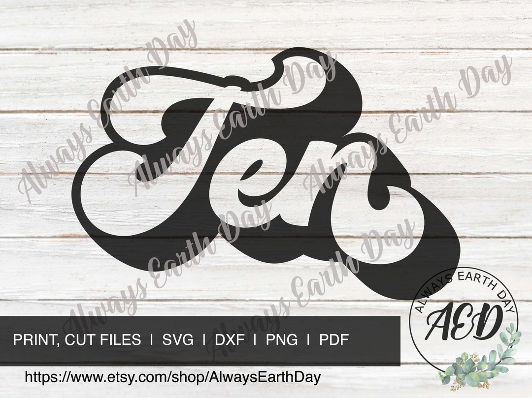 Ten Svg, 10th Birthday Svg, Turning 10 Svg, Ten Sublimation, Birthday ...