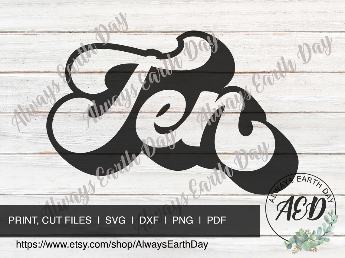 Ten Svg, 10th Birthday Svg, Turning 10 Svg, Ten Sublimation, Birthday ...