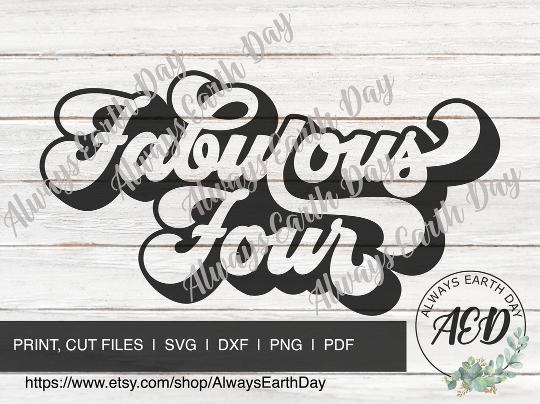 Fabulous Four Svg, Fab Four, Besties, BFF, Bridal Party Svg, Bridesmaid ...