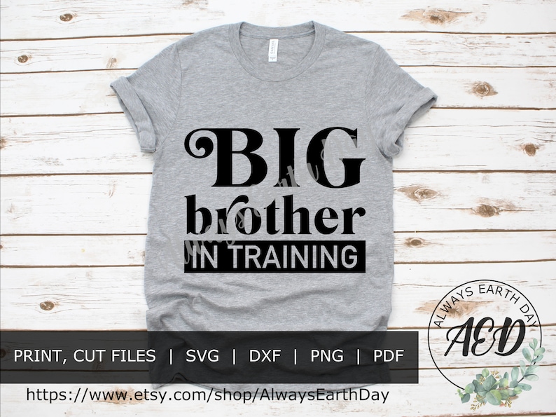Big Brother in Training Big Brother Svg Promoted to Brother - Etsy
