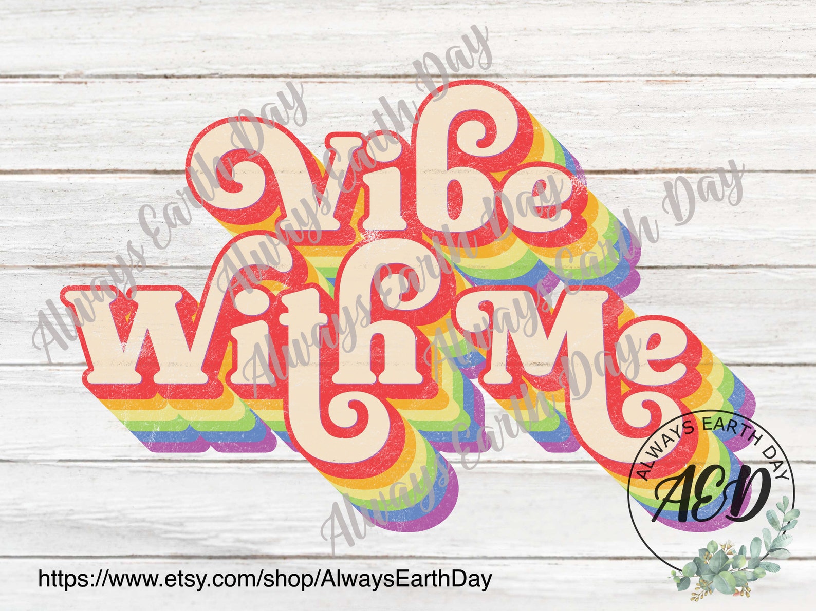 Vibe With Me Png Vibin Png Good Vibes Png Rainbow Png - Etsy