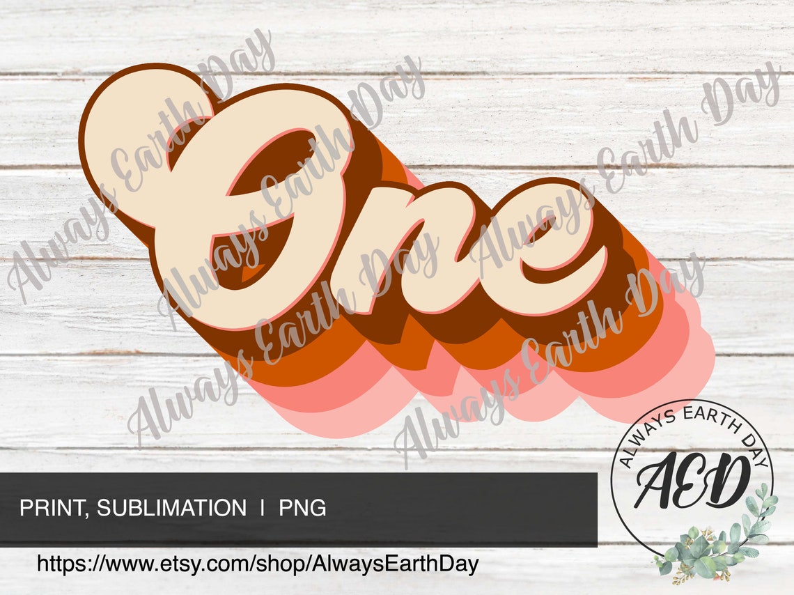 One Png First Birthday Png 1st Birthday Png One Sublimation - Etsy