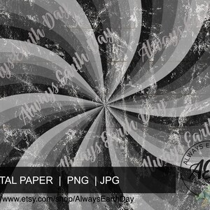 Retro Digital Paper, Sunburst Digital Paper, Retro Background, Retro ...