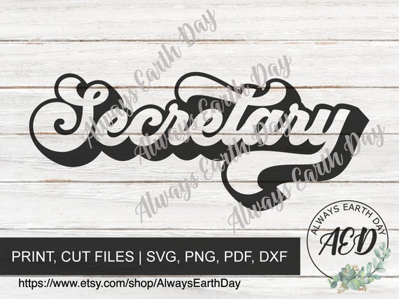 Secretary Svg Secretary Shirt Svg Front Office Svg School - Etsy