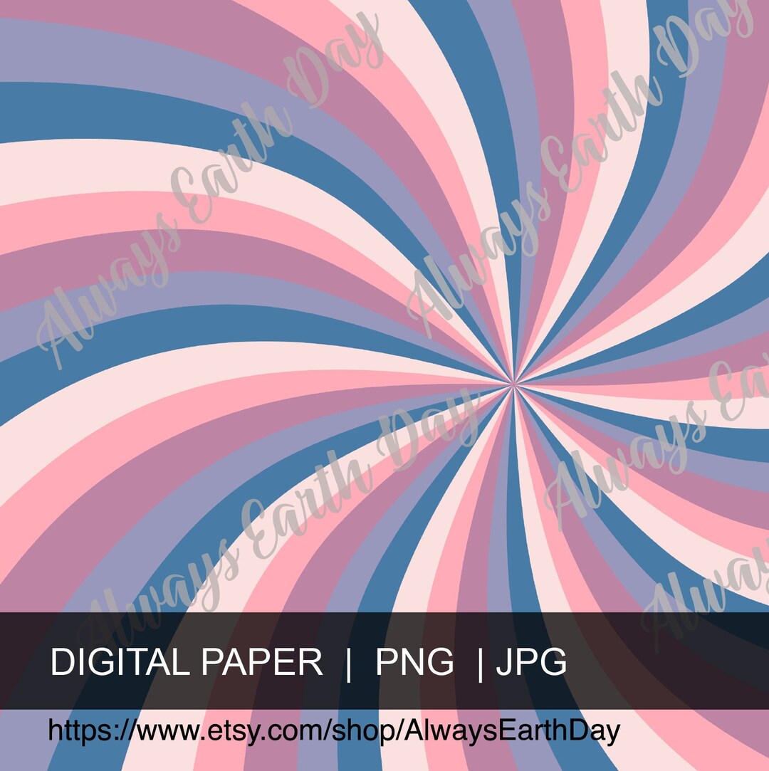 Retro Digital Paper, Sunburst Digital Paper, Retro Background, Retro ...