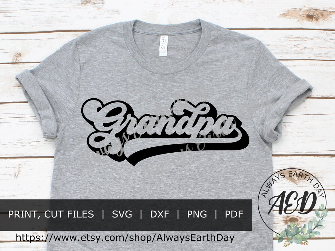 Grandpa Svg, Papa Svg, Pappy Svg, Grandpa Shirt, Grandfather Svg ...
