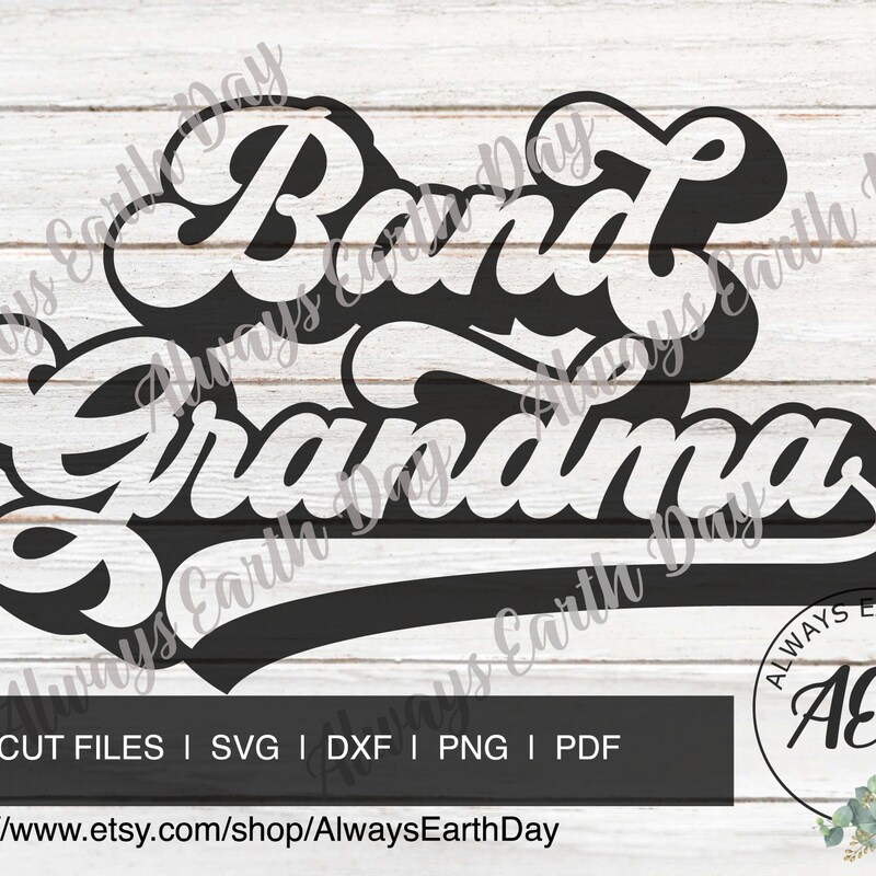 Band Grandma Svg - Etsy