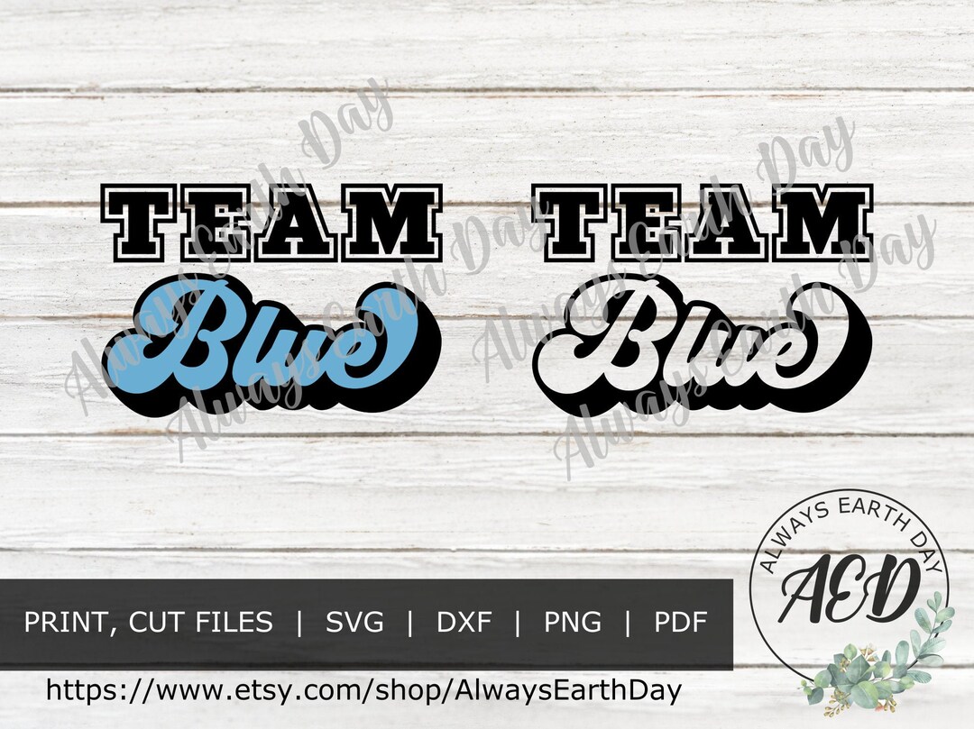 Team Blue Svg, Team Boy Svg, Gender Reveal Svg, Baby Boy Svg, Baby ...