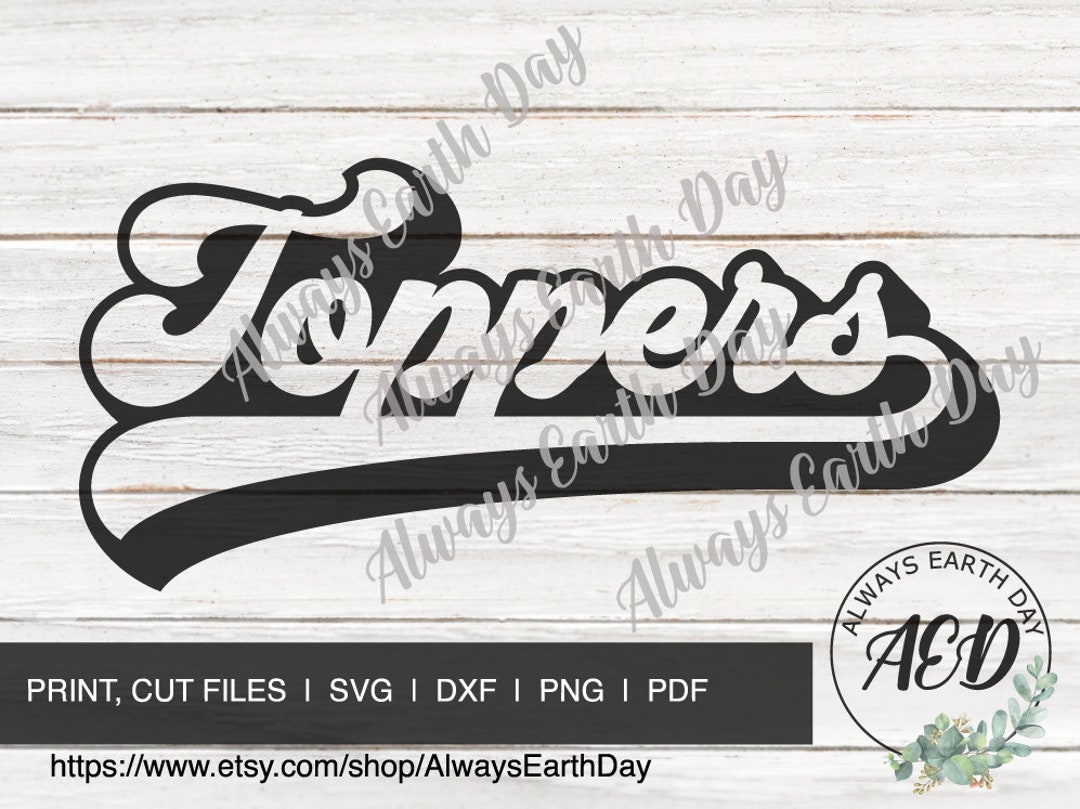 Toppers Svg, Toppers Cheer Mom Svg, Cheer Svg, Sports Svg, Game Day Svg ...
