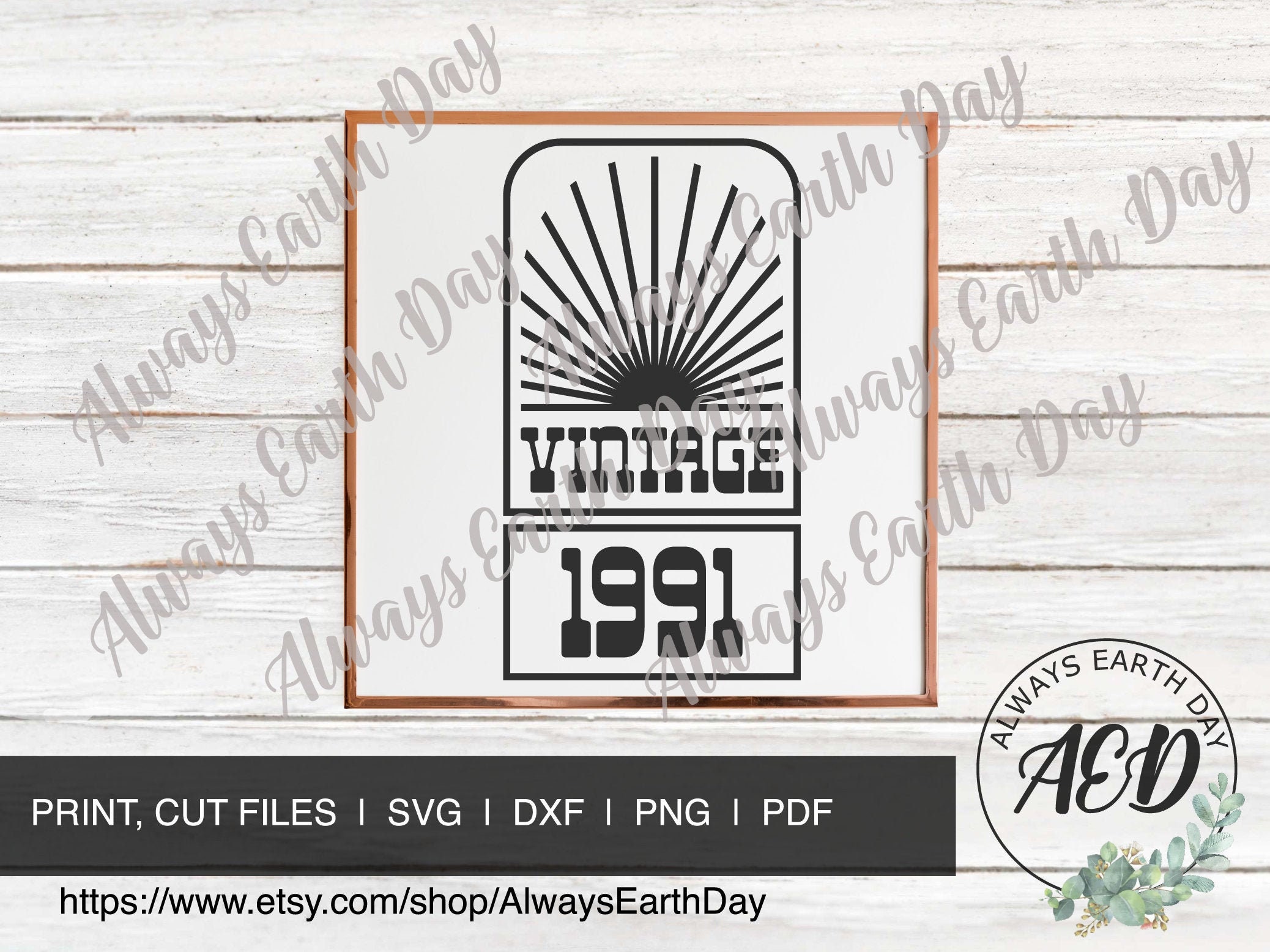 Vintage 1991 svg 1991 Birthday svg 1991 Birthday Shirt svg | Etsy