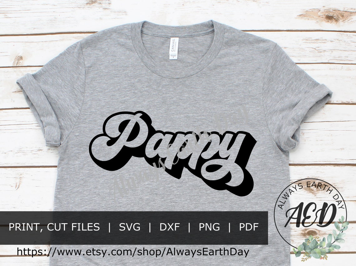 Pappy Svg Grandpa Svg Papa Svg Daddy Svg Grandpa Shirt | Etsy
