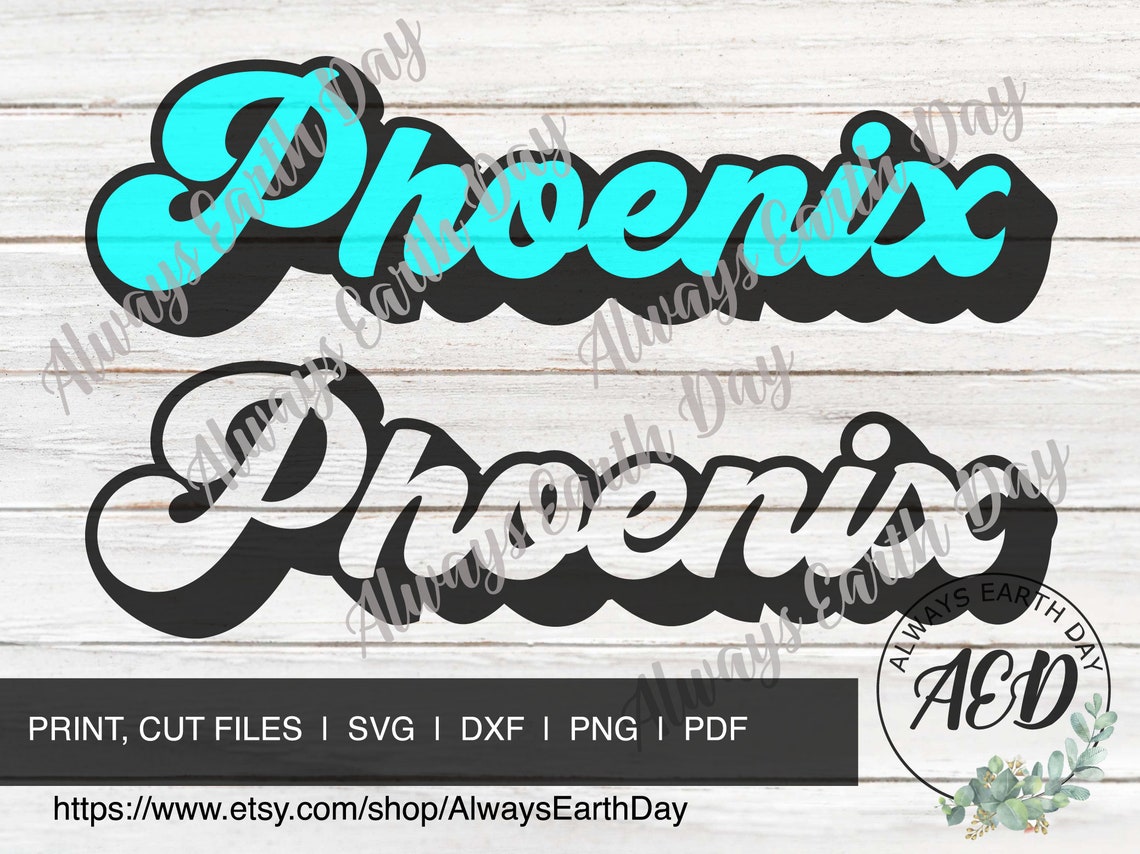 Phoenix Svg, Phoenix Cheer Mom Svg, Cheer Svg, Sports Svg, Game Day Svg ...