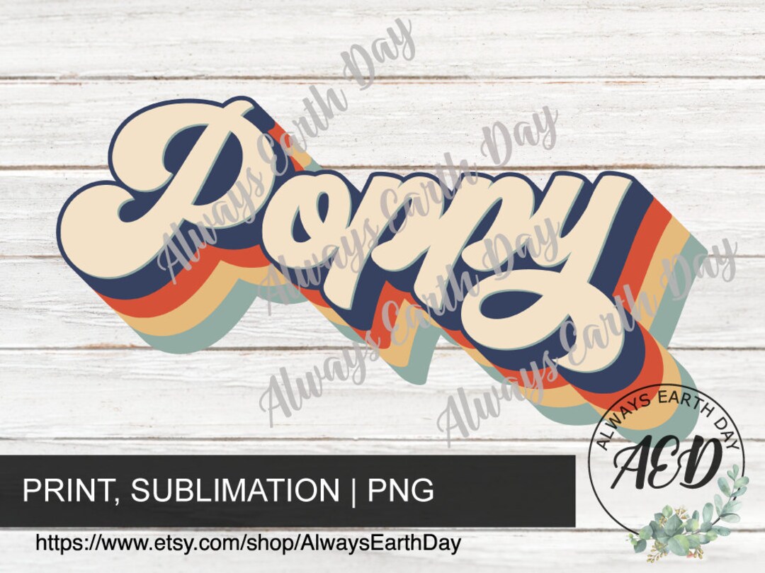 Poppy Png, Poppy Sublimation Download, Poppy Shirt Png, Papa, Grandpa ...