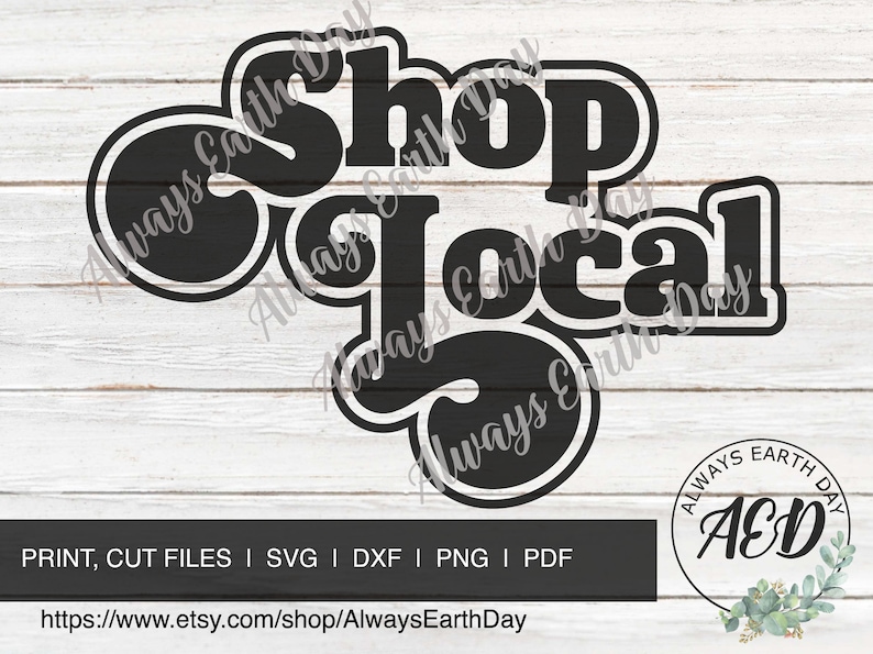 Shop Local Svg Support Local Businesses Shop Small Support - Etsy