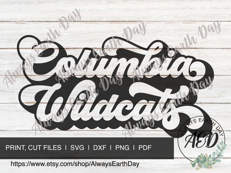 Columbia Wildcats Svg Columbia Wildcats Shirt Svg Wildcats - Etsy