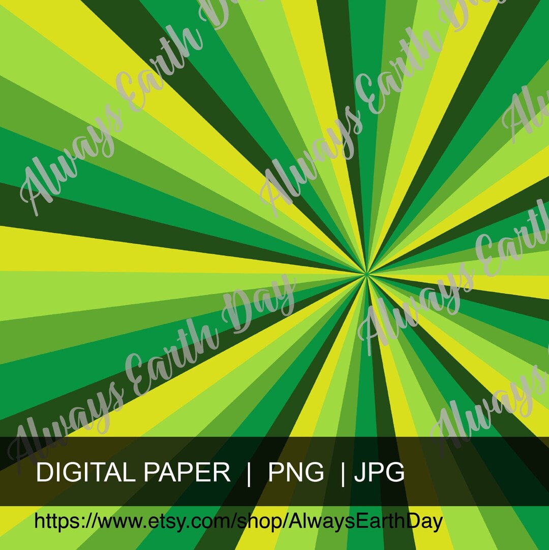 Retro Digital Paper, Sunburst Digital Paper, Sunburst Background, Retro ...