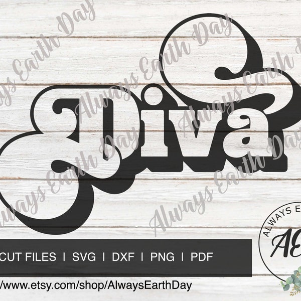 Diva Svg - Etsy