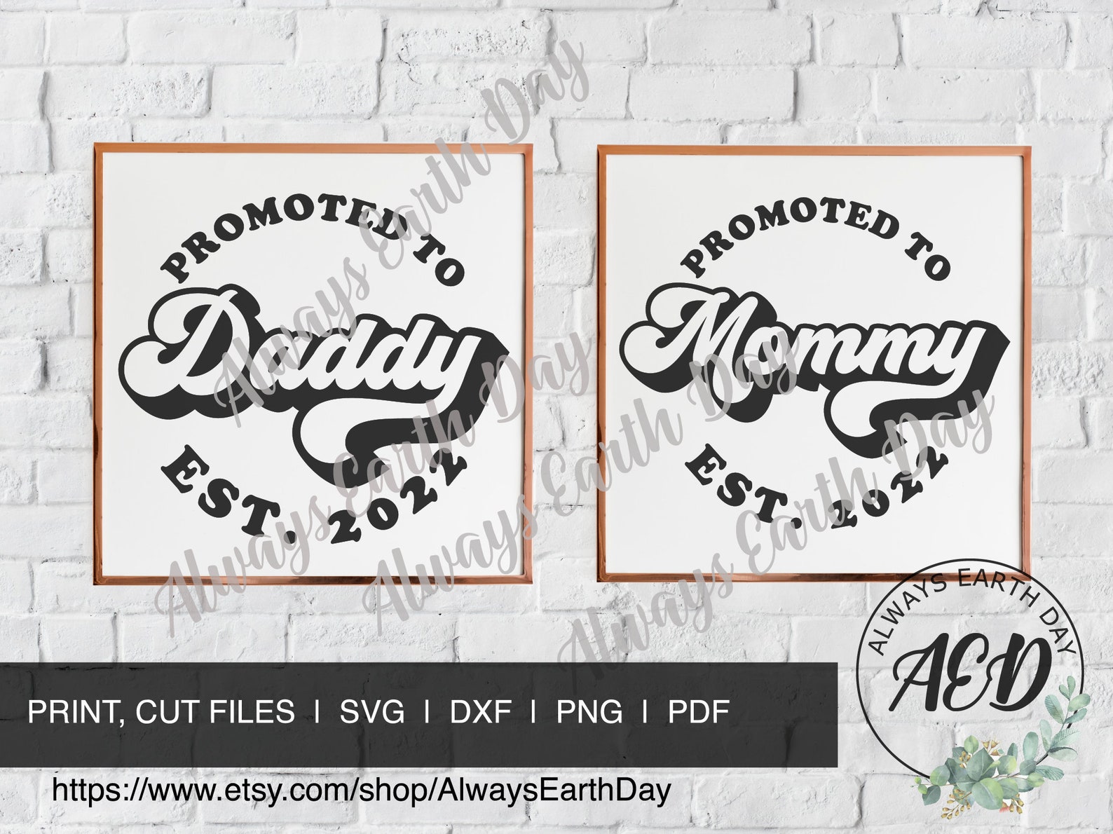 Mommy Est 2022 Svg Daddy Est 2022 Svg Promoted to Mommy Svg - Etsy