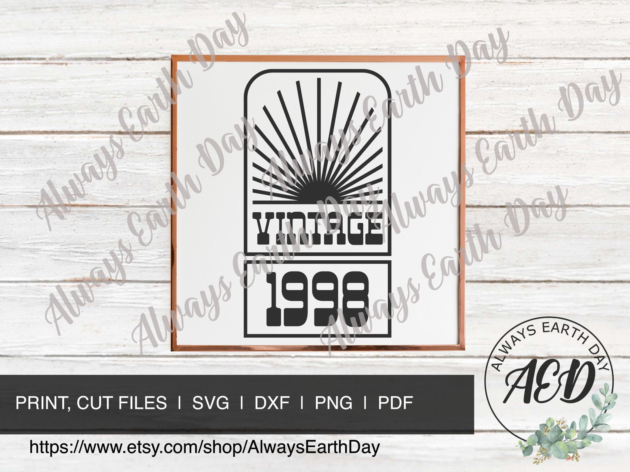 Jahrgang 1998 Svg 1998 Geburtstag Svg 1998 Geburtstag Shirt | Etsy