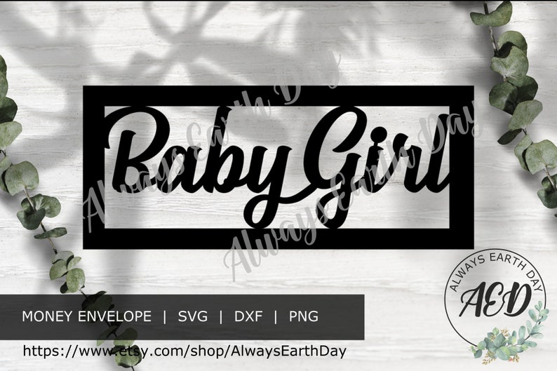 Baby Girl Envelope Baby Shower Money Envelope Svg Its A Girl - Etsy