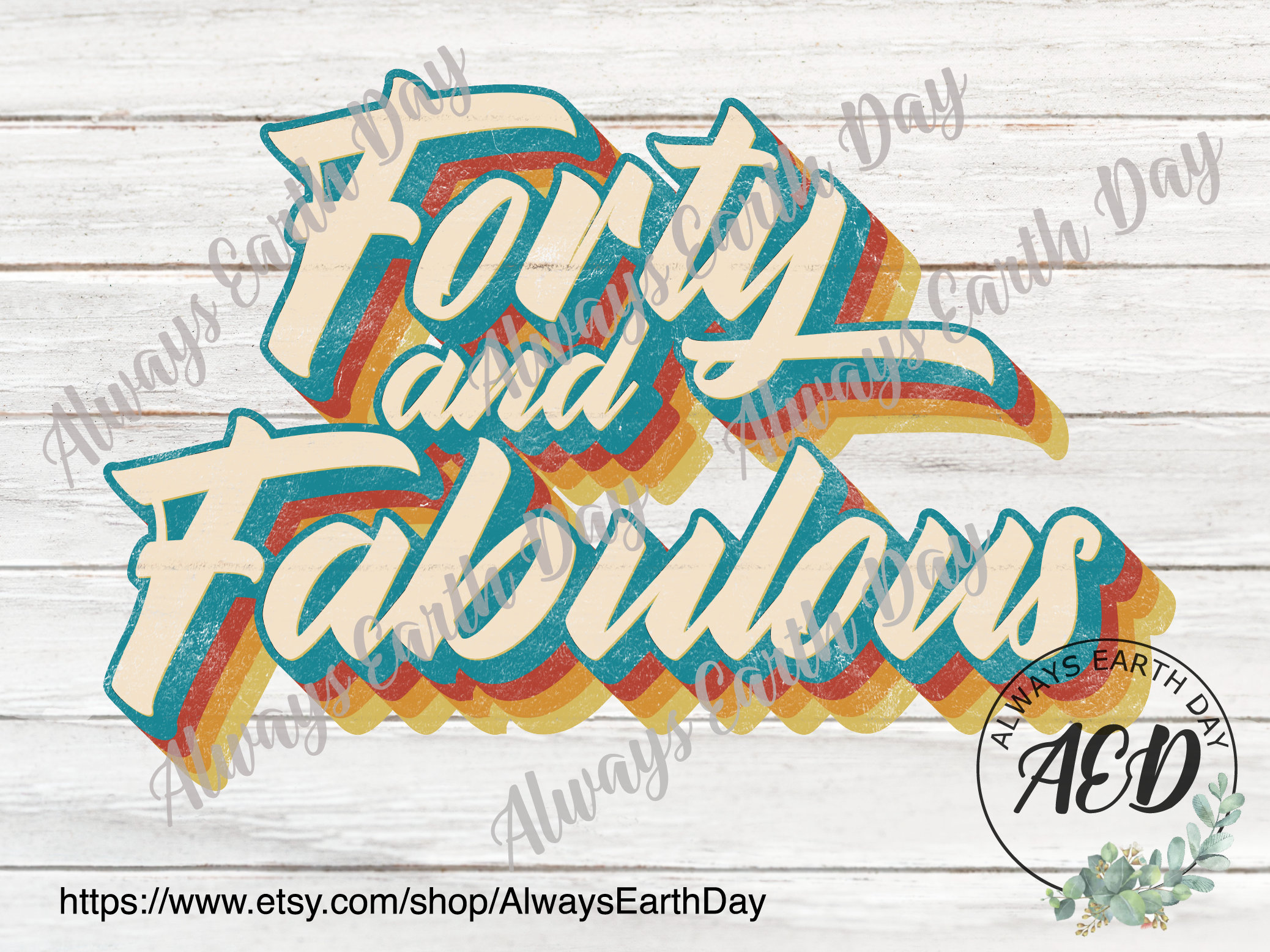 Forty and Fabulous png 40 and Fabulous png Hello 40 | Etsy